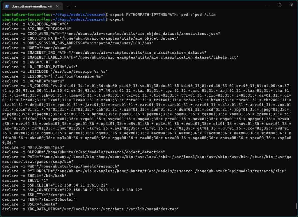 視覺AI：如何在免費的Oracle Ampere ARM雲主機上安裝TensorFlow Object Detection API