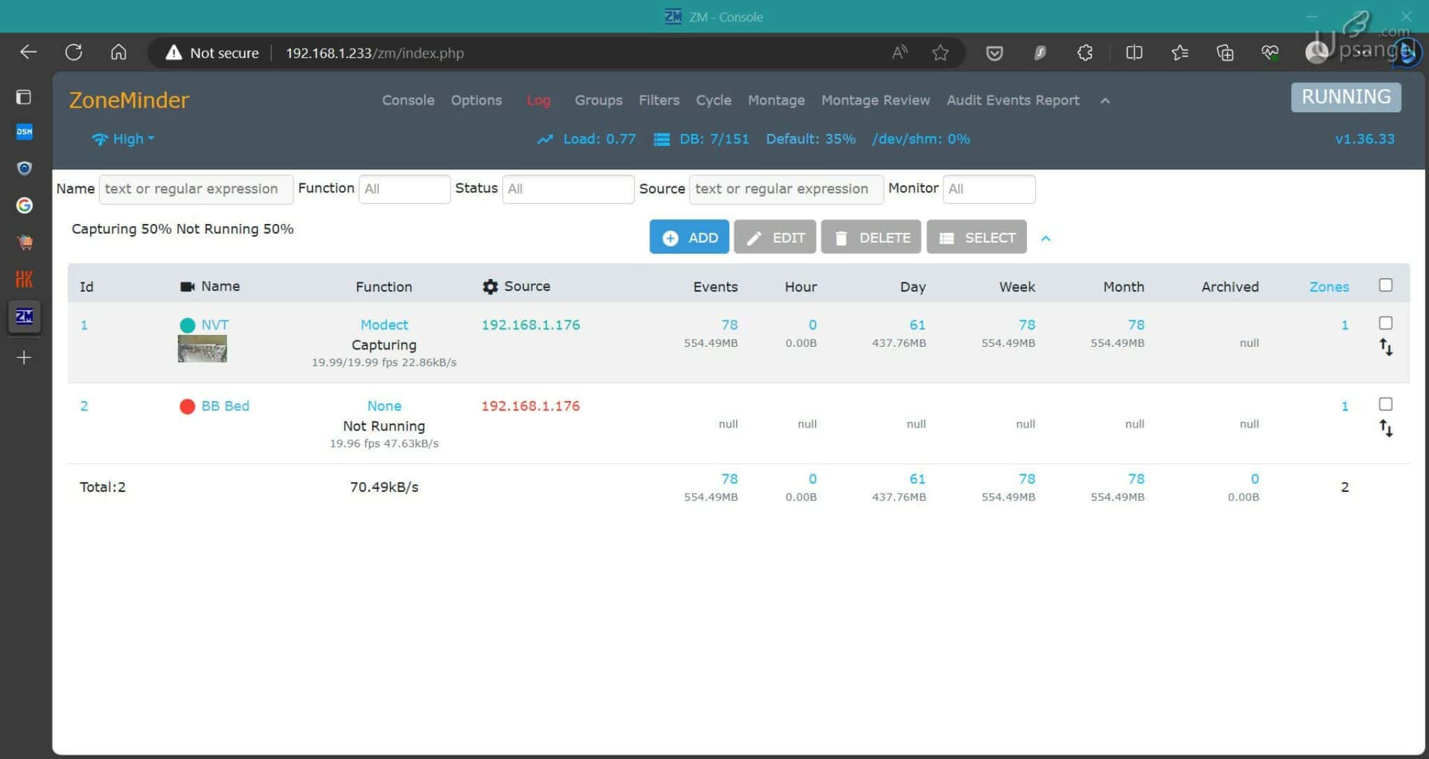 【貴價vs免費】私人IP-CAM錄影系統NVR 實測對比 Synology Surveillance / ZoneMinder ...