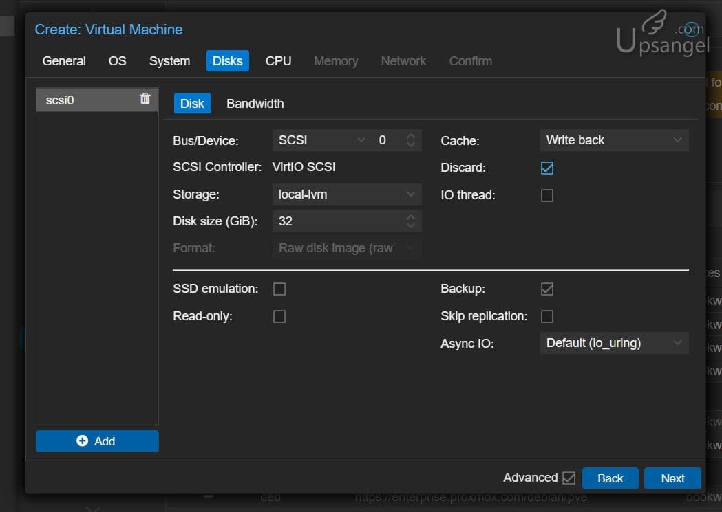 Proxmox PVE 8 安裝Windows 10 的流程重點分享 - by Upsangel