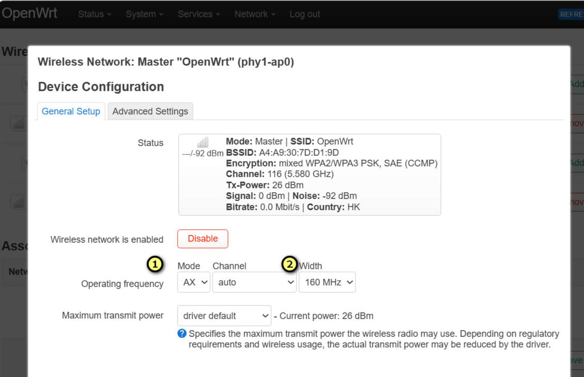 OpenWRT路由器WiFi名、密碼、速度的設定教學 - by Upsangel
