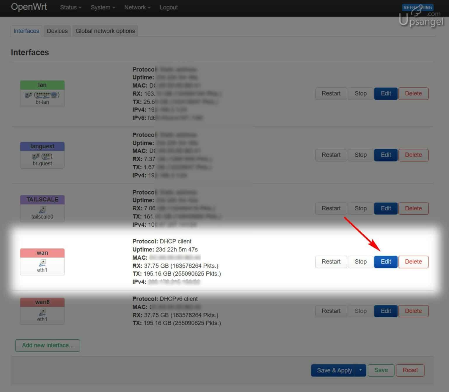 OpenWRT新手入門：上網連線設定、繁體中文化、界面美化教學 - by Upsangel