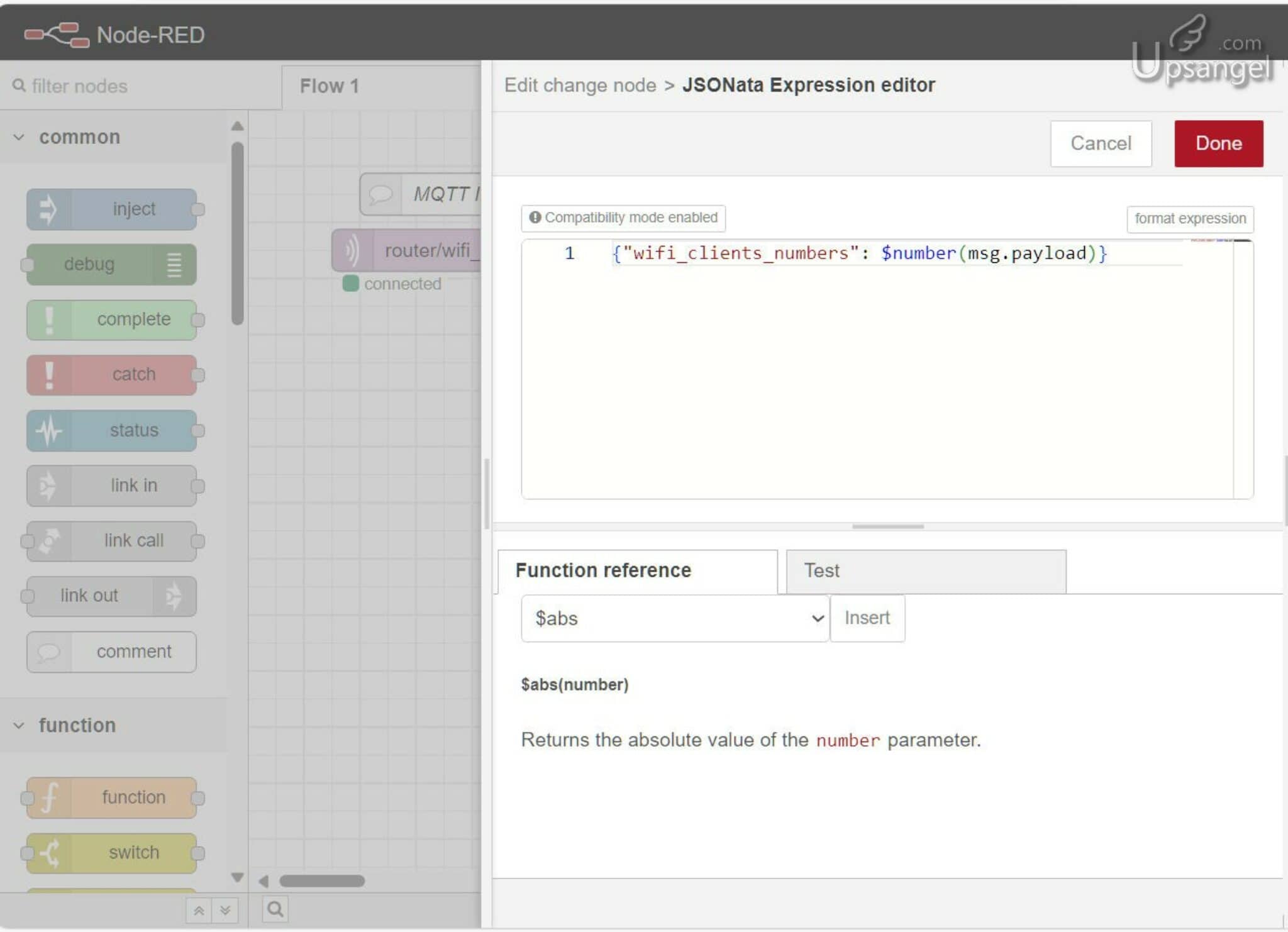 MQTT+Node-RED + InfluxDB 可視化OpenWRT的系統數據 - by Upsangel