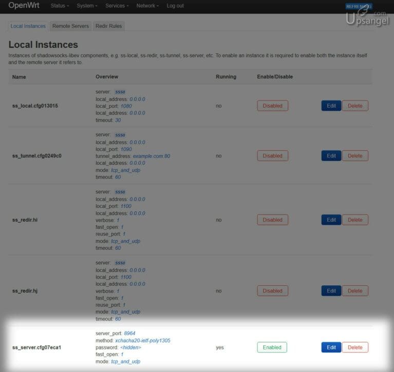 在Openwrt上安裝ShadowSocks Server VPN伺服器的方法（2024年版） - by Upsangel