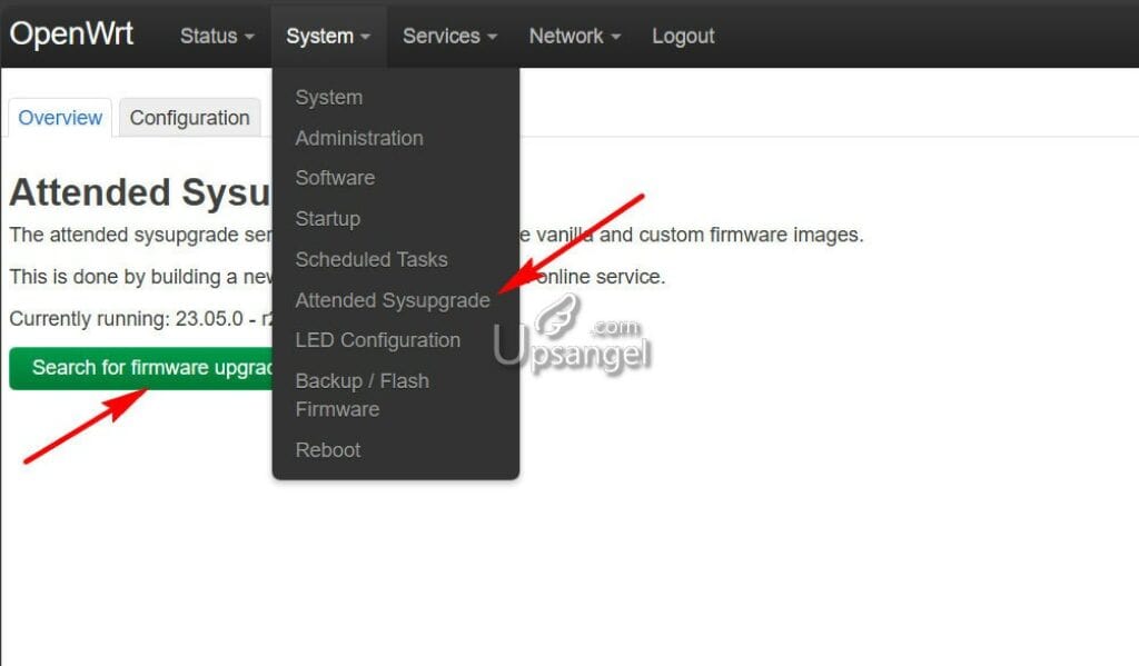 Openwrt無痛升級新版本：Attended System Update大法 - by Upsangel