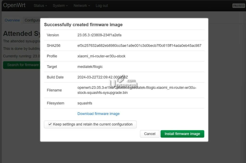 Openwrt無痛升級新版本：Attended System Update大法 - by Upsangel