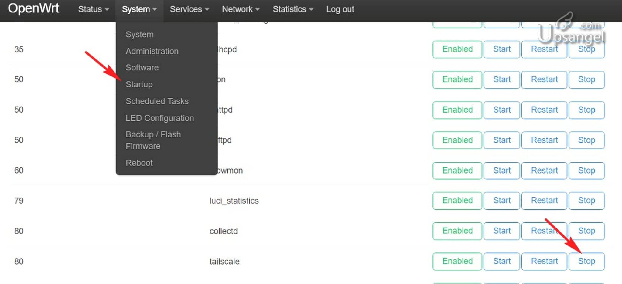 Openwrt 路由器 Tailscale 版本升級方法 - by Upsangel